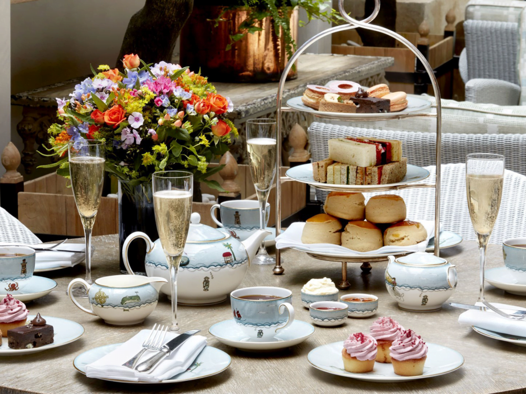 Sparkling Afternoon tea at Beck Lodge - Churchill Living