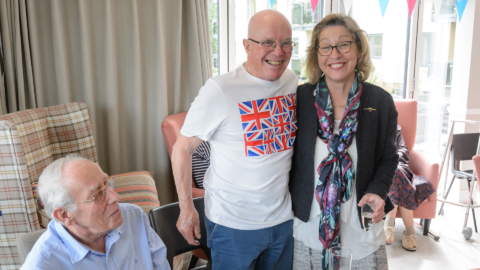 Rebecca Pow MP at Coronation Tea Party | Churchill Living