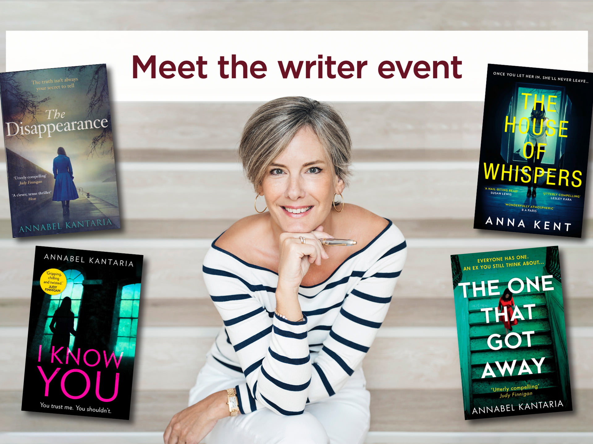 Meet the writer event at Lewis Carroll Lodge - Churchill Living