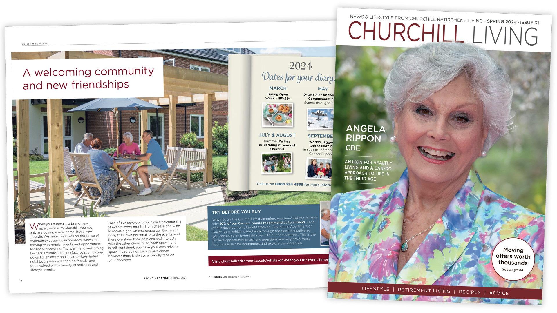 Request a copy of Churchill Living magazine - Churchill Living