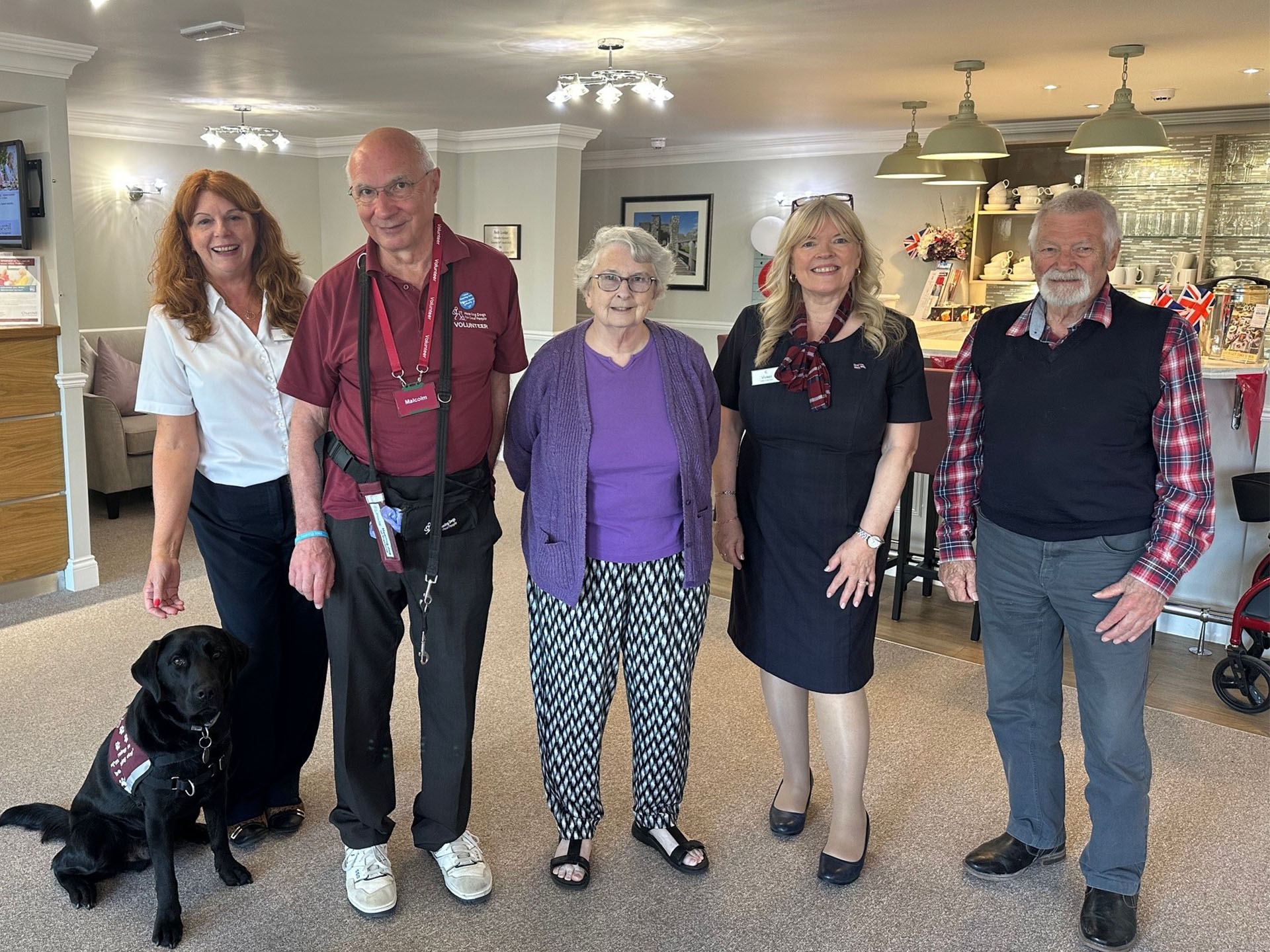 Park Gate development welcomes a special four-legged guest to mark Deaf ...