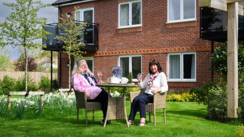 Jenny stays young at heart at Marlborough Lodge and daughter Nicky ...