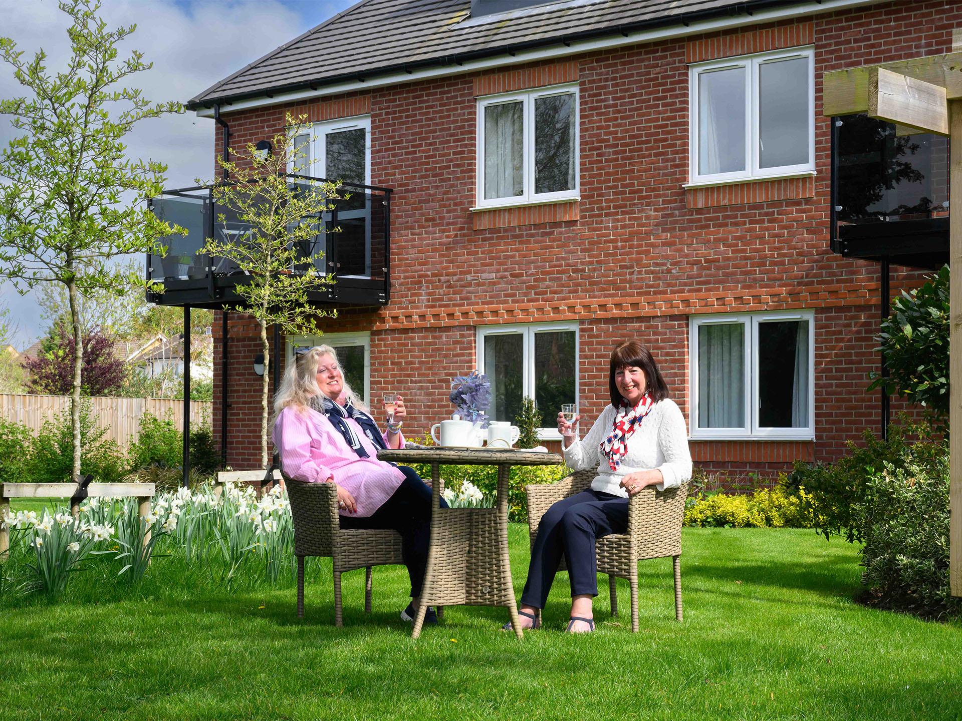 Jenny stays young at heart at Marlborough Lodge and daughter Nicky ...