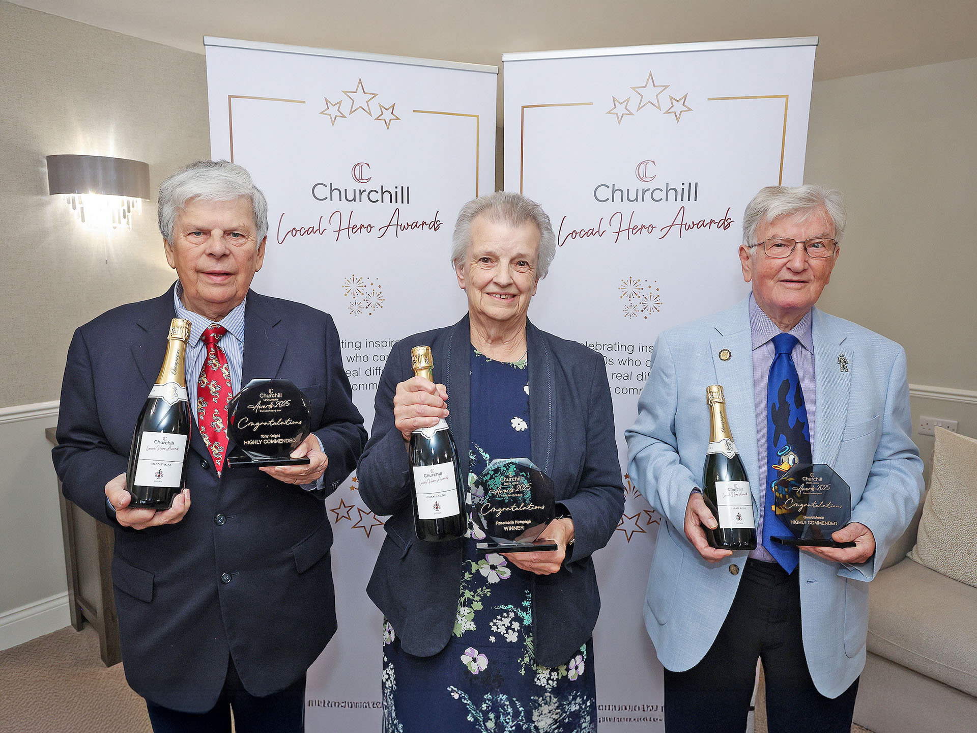 Local Hero Awards celebrated in Hampshire! - Churchill Living